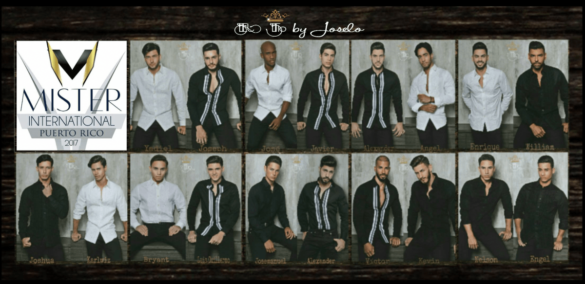 La Gala Final de Míster International Puerto Rico 2017 esta noche en El ...